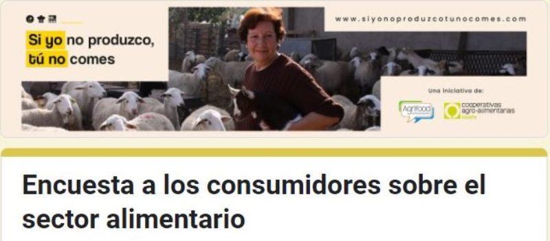 Campanya "Si yo no produzco, tu no comes": enquesta als consumidors ...